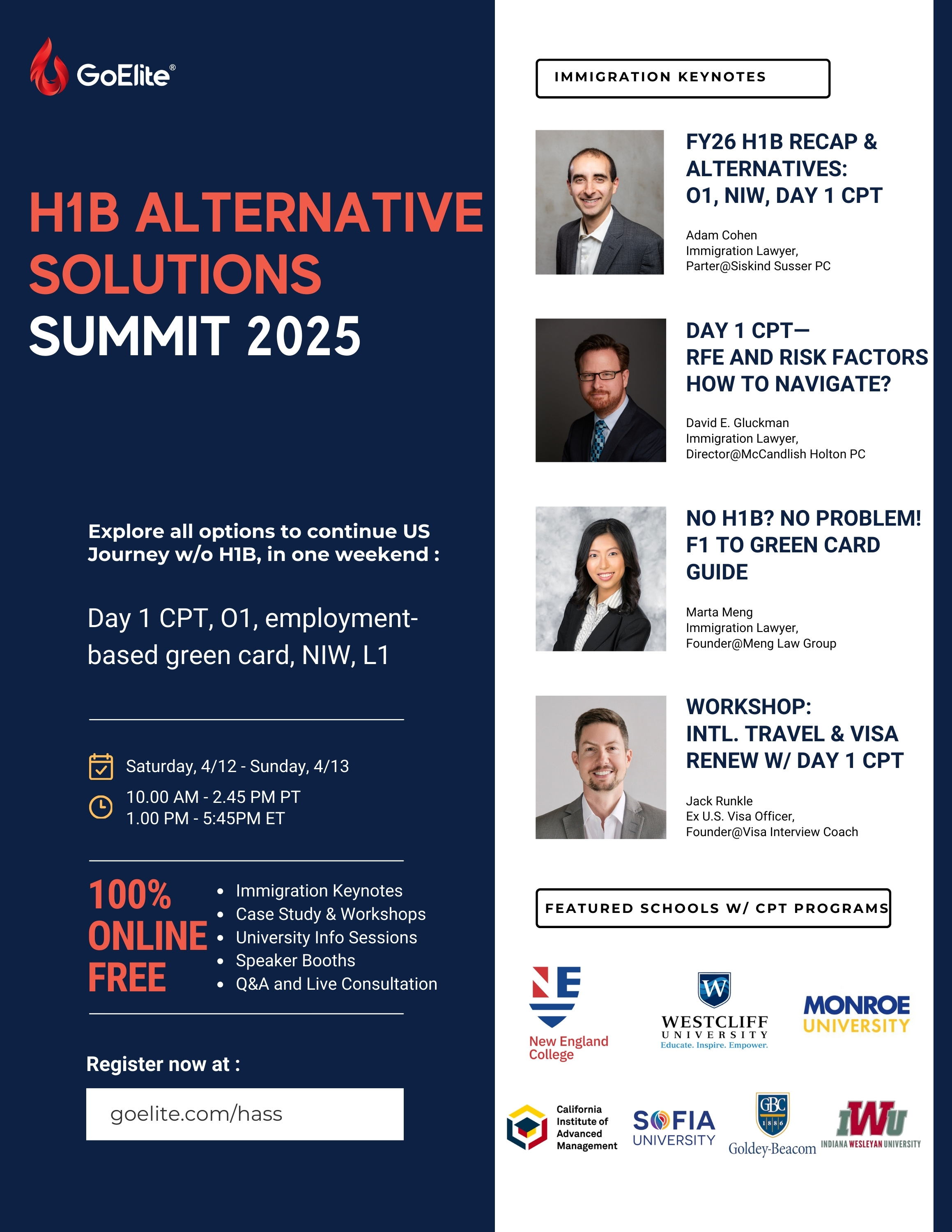 H1B Alternative Solutions Summit 2025